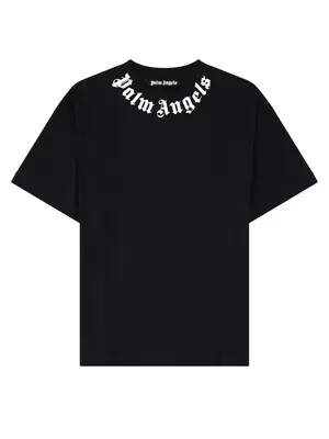 Palm Angels T-shirt Con Logo - Black