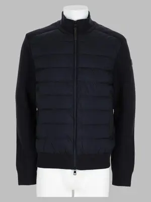 Moncler Quilted Zip-up Cardigan