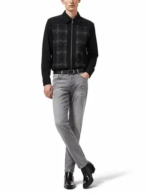 Dsquared2 Bomber "evening" Con Motivo Check