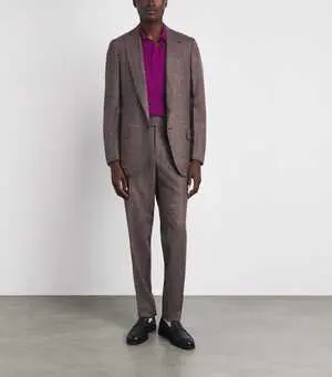 Isaia Cashmere Check Domenico 2-piece Suit