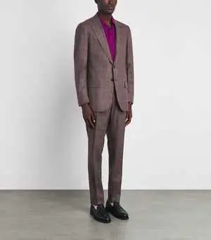 Isaia Cashmere Check Domenico 2-piece Suit