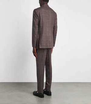 Isaia Cashmere Check Domenico 2-piece Suit