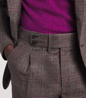 Isaia Cashmere Check Domenico 2-piece Suit