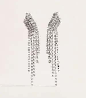 JENNIFER BEHR Crystal Zayla Drop Earrings