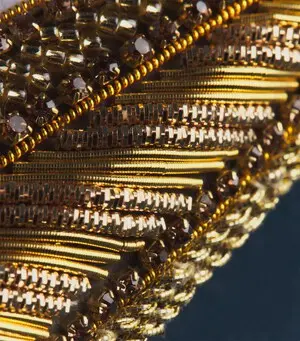 Tinker Tailor Beaded Harp Decoration