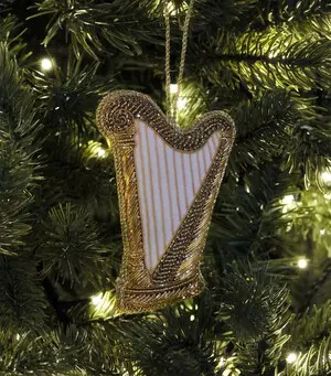 Tinker Tailor Beaded Harp Decoration