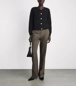 Harrods Wool-cashmere Embellished Cardigan