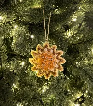 Tinker Tailor Beaded Sunburst Tree Decoration