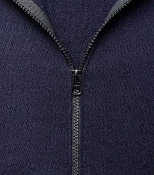 Stone Island Virgin Wool-blend Zip-up Hoodie