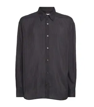 Dries Van Noten Cotton Stripe Croom Shirt