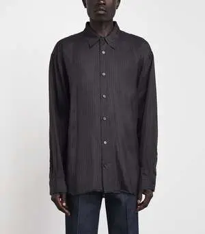 Dries Van Noten Cotton Stripe Croom Shirt