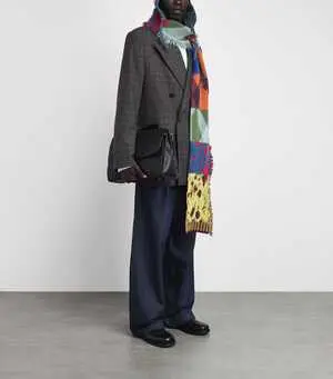 Dries Van Noten Pleated Wide-leg Jeans