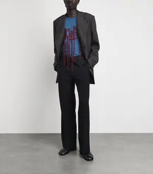 Dries Van Noten Cotton Embroidered Bird T-shirt