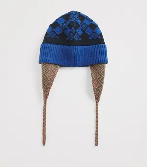 Dries Van Noten Wool Jacquard Hat