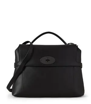 Mulberry Leather Stevie Top-handle Bag - Black