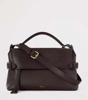 Mulberry Small Leather Stevie Top-handle Bag