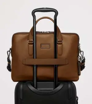 Tumi Leather Harrison Briefcase