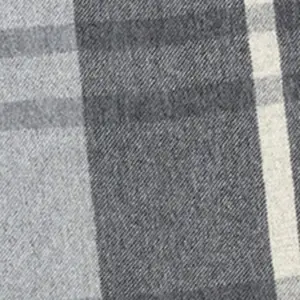 Mulberry Small Merino Wool Check Scarf