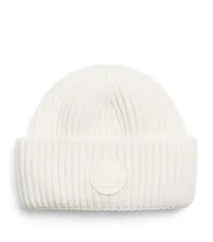 Canada Goose Merino Wool-cashmere Double Fold Beanie