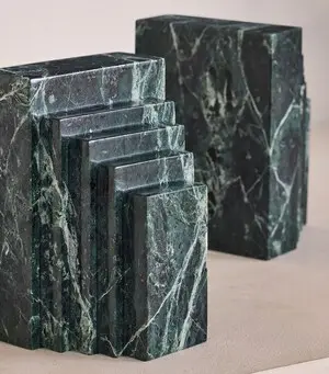 SOHO HOME Marble Lola Bookends