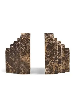 SOHO HOME Marble Lola Bookends - Green