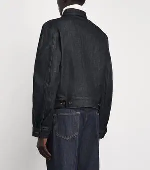 LEMAIRE Trucker Denim Jacket - Black