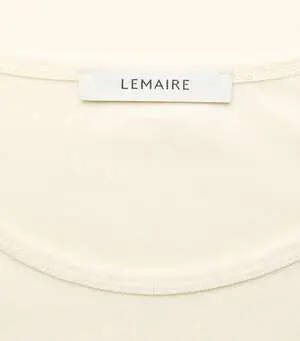 LEMAIRE Cotton Scoop-neck T-shirt