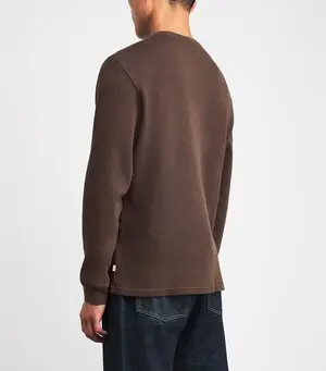 WAX LONDON Cotton Caleb Henley Top