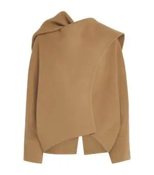 Source Unknown Wool Nuage Scarf Coat