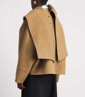 Source Unknown Wool Nuage Scarf Coat