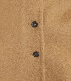 Source Unknown Wool Nuage Scarf Coat