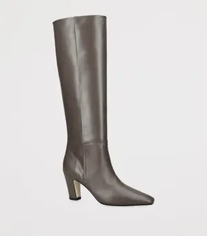 AeydĒ Leather Silva Knee High Boots 75