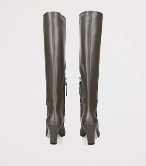 AeydĒ Leather Silva Knee High Boots 75