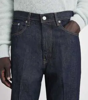 Auralee Hard Twist Straight Jeans