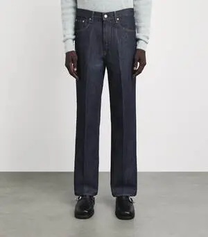 Auralee Hard Twist Straight Jeans