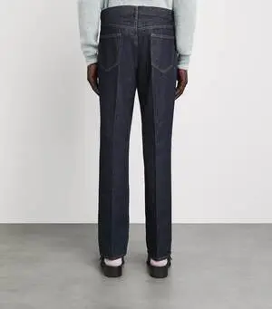 Auralee Hard Twist Straight Jeans