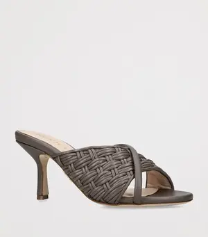 Rodo Leather Mabella Heeled Mules 80