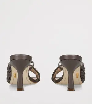 Rodo Leather Mabella Heeled Mules 80
