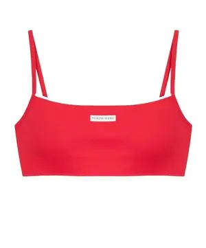 MARINE SERRE Cute 70s Bra - Red
