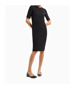 Giorgio Armani Silk Midi Dress