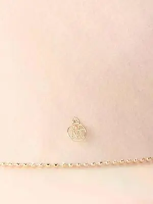 MAISON MICHEL Mimi Chain-trim Hat - Neutrals