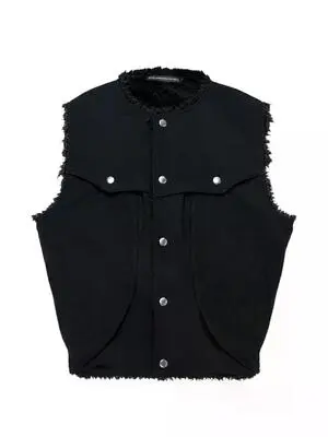 Andersson Bell Studded Faux Shearling Gilet