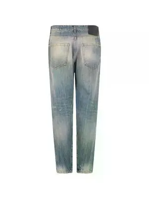 John Richmond Distressed Faded Jeans