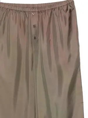 RÓHE Button-detail Silk Trousers