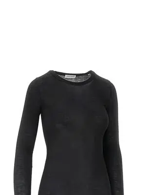 7 For All Mankind Long-sleeve Maxi Dress