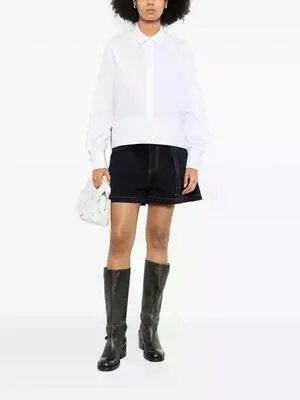 Sacai Contrast-stitch Shorts