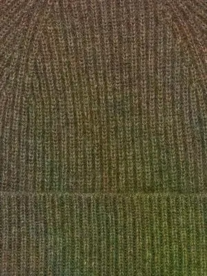 BALLANTYNE Ribbed-knit Cashmere Beanie Hat