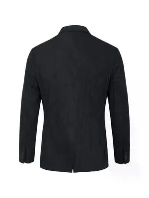 Comme Des Garçons Crinkled-finish Single-breasted Jacket