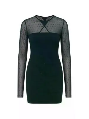 Liu Jo Embellished Open-back Dress - Black