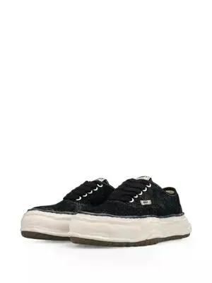 Mihara Yasuhiro Baker 26 Og Sole Glittery Suede Low-top Sneakers